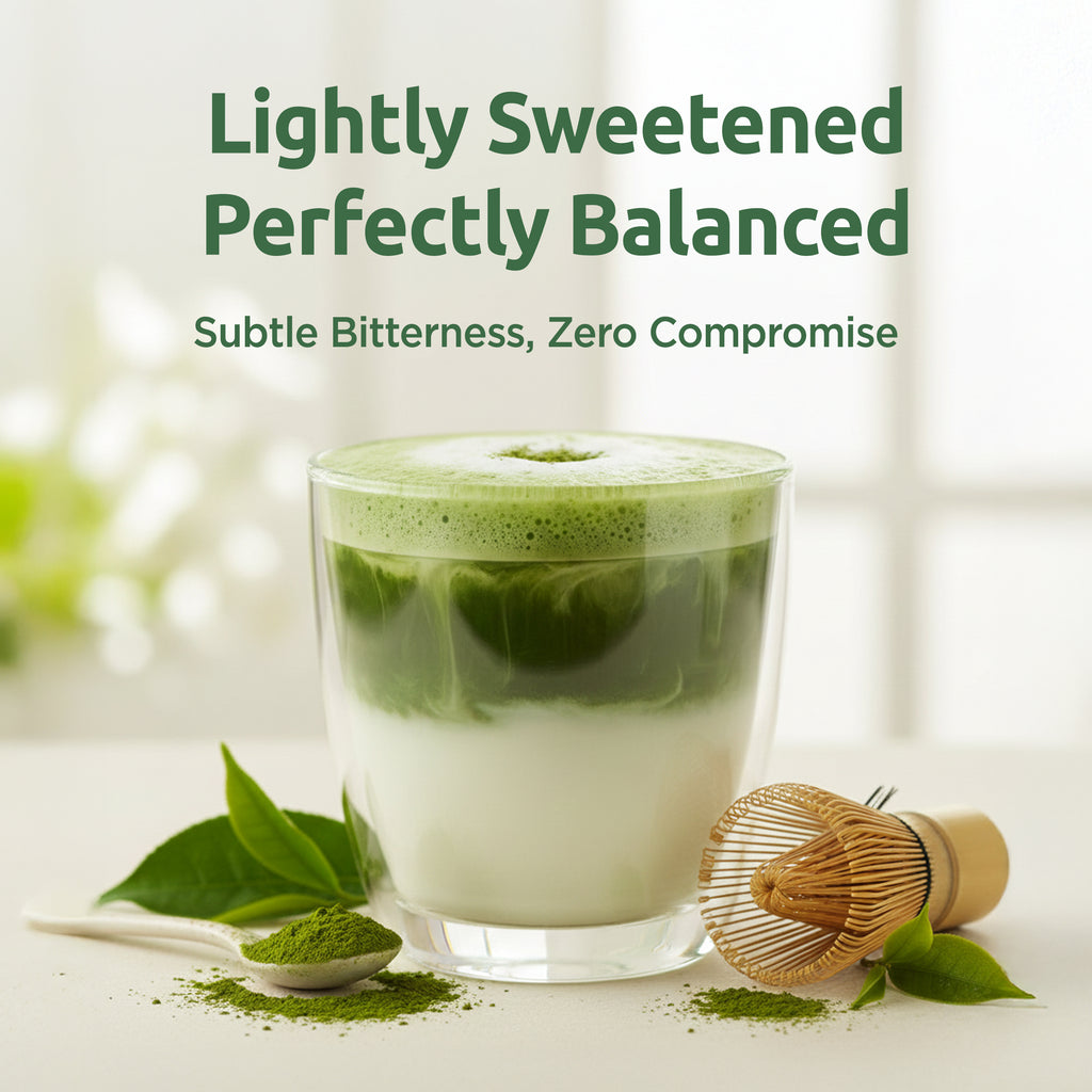 Coffee Bean Matcha Latte Sticks, 8 Single-Serve Packets – Made with Je ...